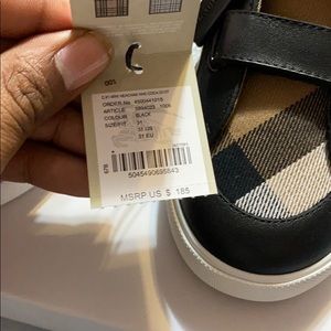 Burberry | Shoes | Burberry Kids Shoes Size 31 | Poshmark